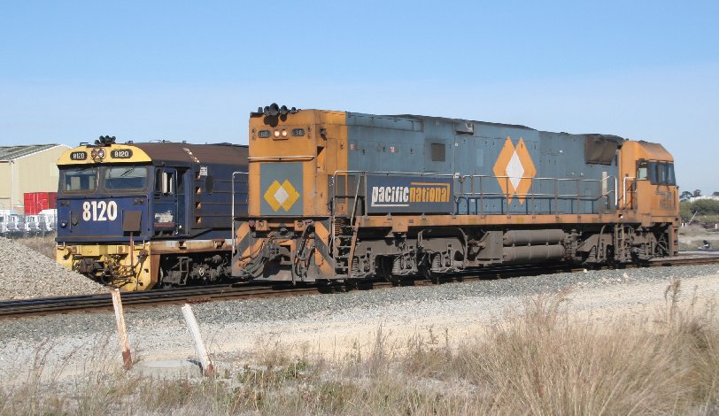 Photos of Pacific National Locomotives